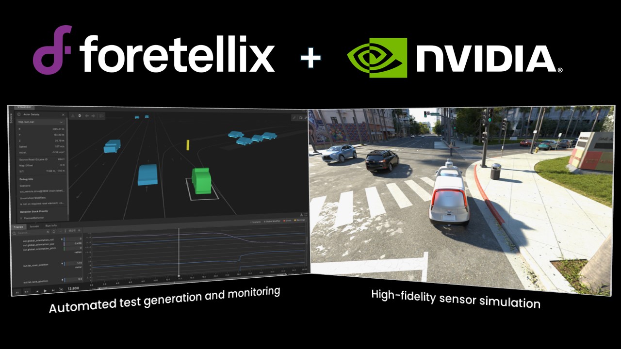 Foretellix Unveils End-to-End AV Development Solution Leveraging NVIDIA Omniverse Cloud APIs ...